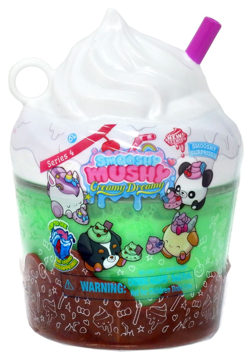 Smooshy Mushy Creamy Dreamy Smooshy Surprises Series 4 GREEN BROWN ...