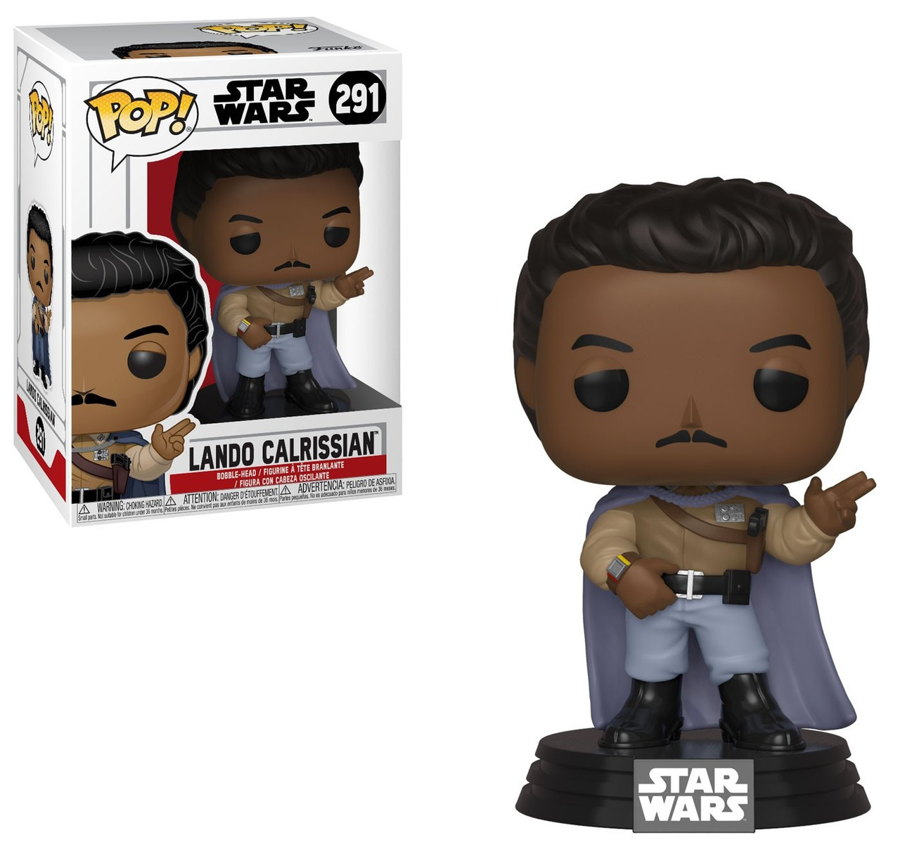 Funko Star Wars Return of the Jedi POP Star Wars Lando Calrissian Vinyl ...