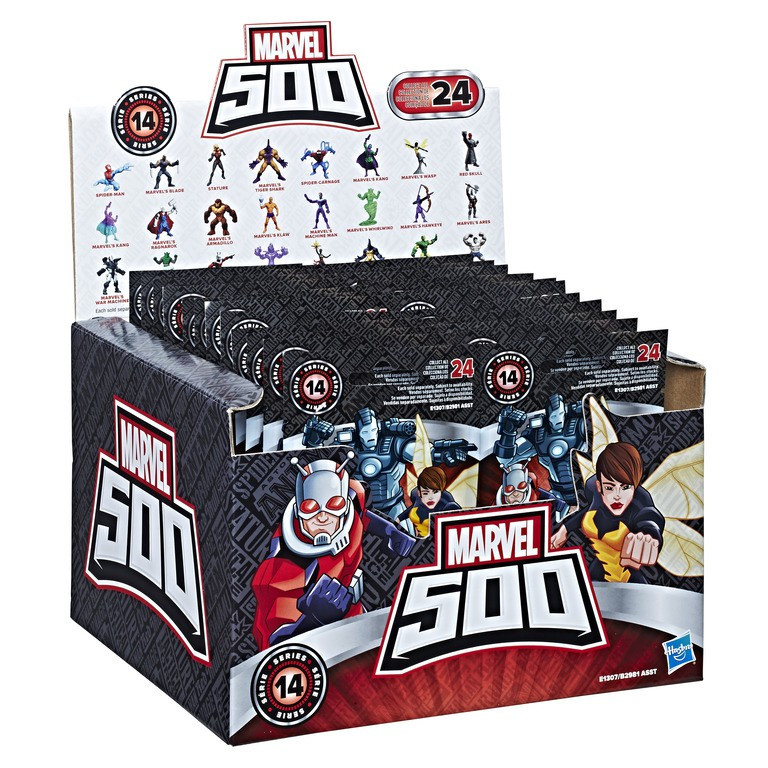 Marvel 500 Micro Series 14 Mystery Box 24 Packs Hasbro Toys - ToyWiz