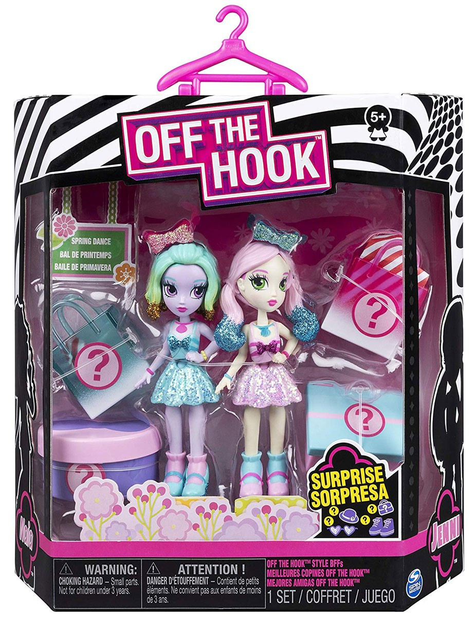 Off the Hook Spring Dance Naia Janni Mini Doll 2-Pack Spin Master - ToyWiz