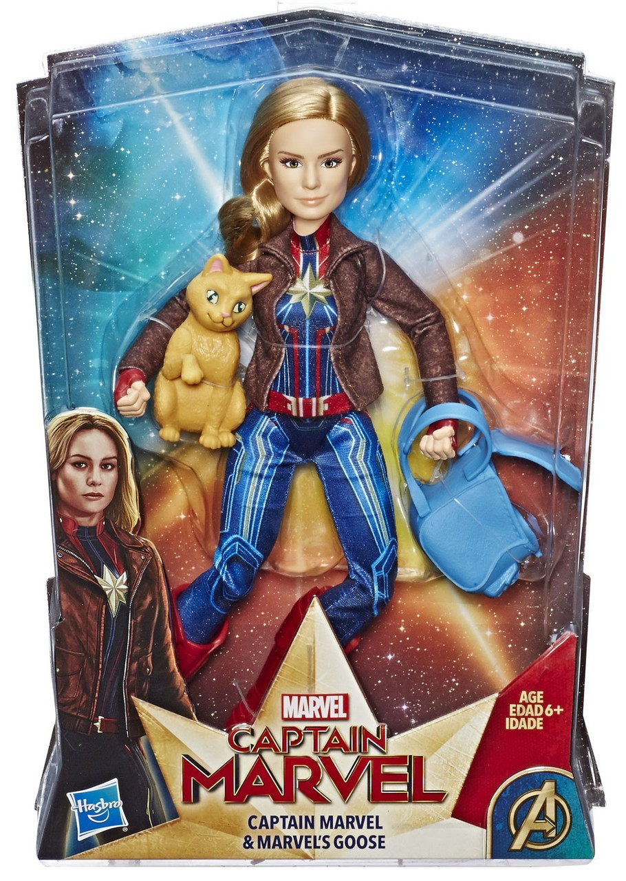 Captain Marvel Captain Marvel Marvels Goose Action Figure 2-Pack Hasbro ...