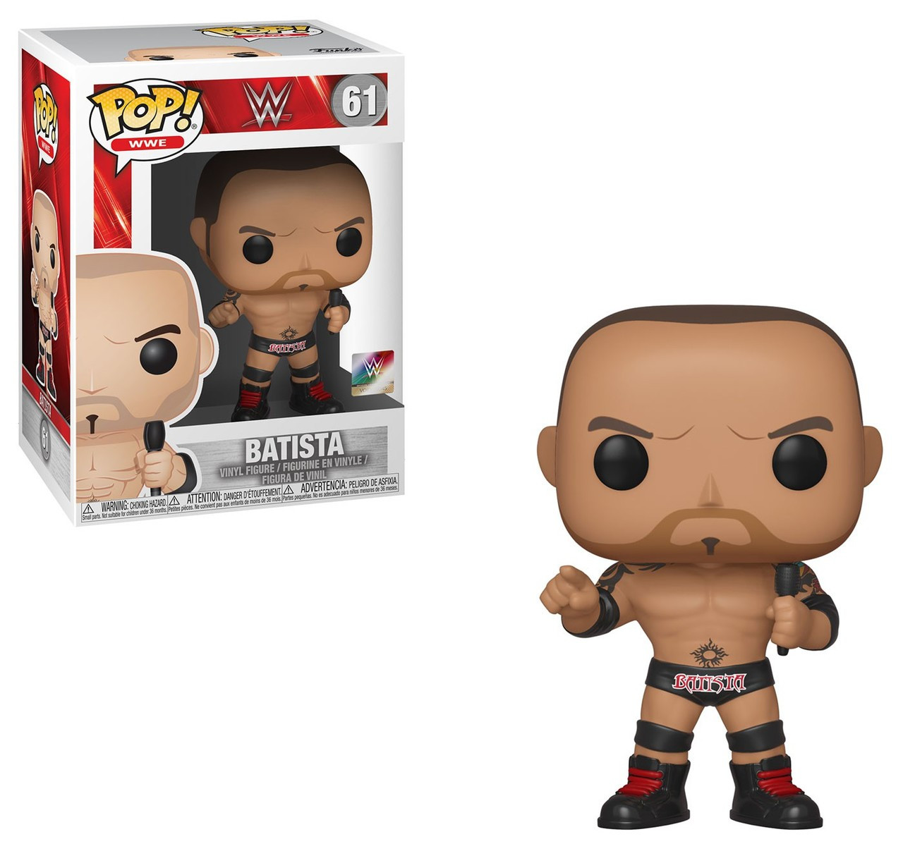 Funko WWE Wrestling POP Sports Batista Vinyl Figure 61 - ToyWiz
