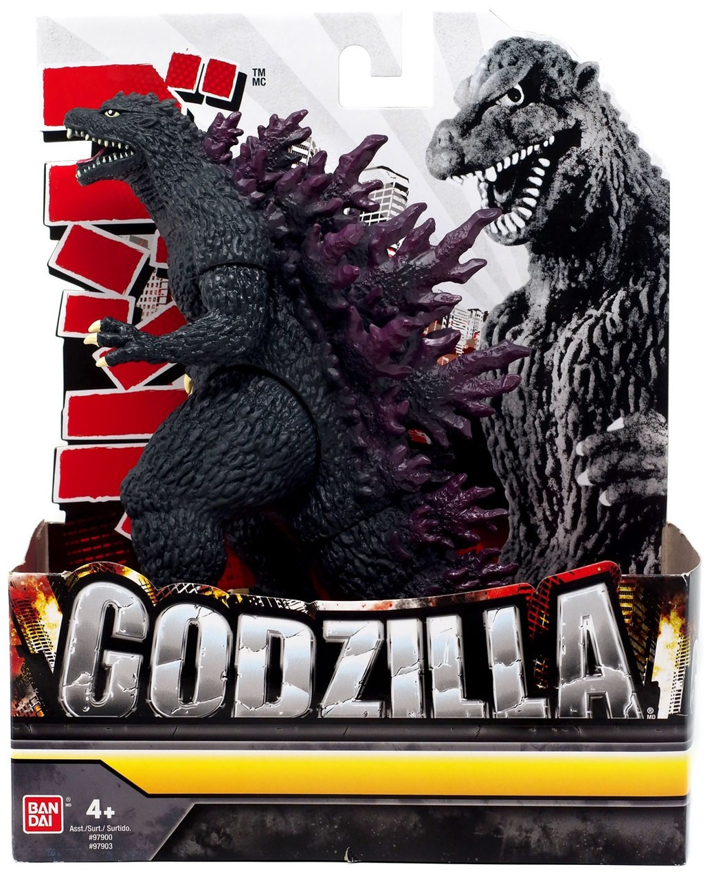 Godzilla Millennium Godzilla 7 Vinyl Figure Bandai America - ToyWiz