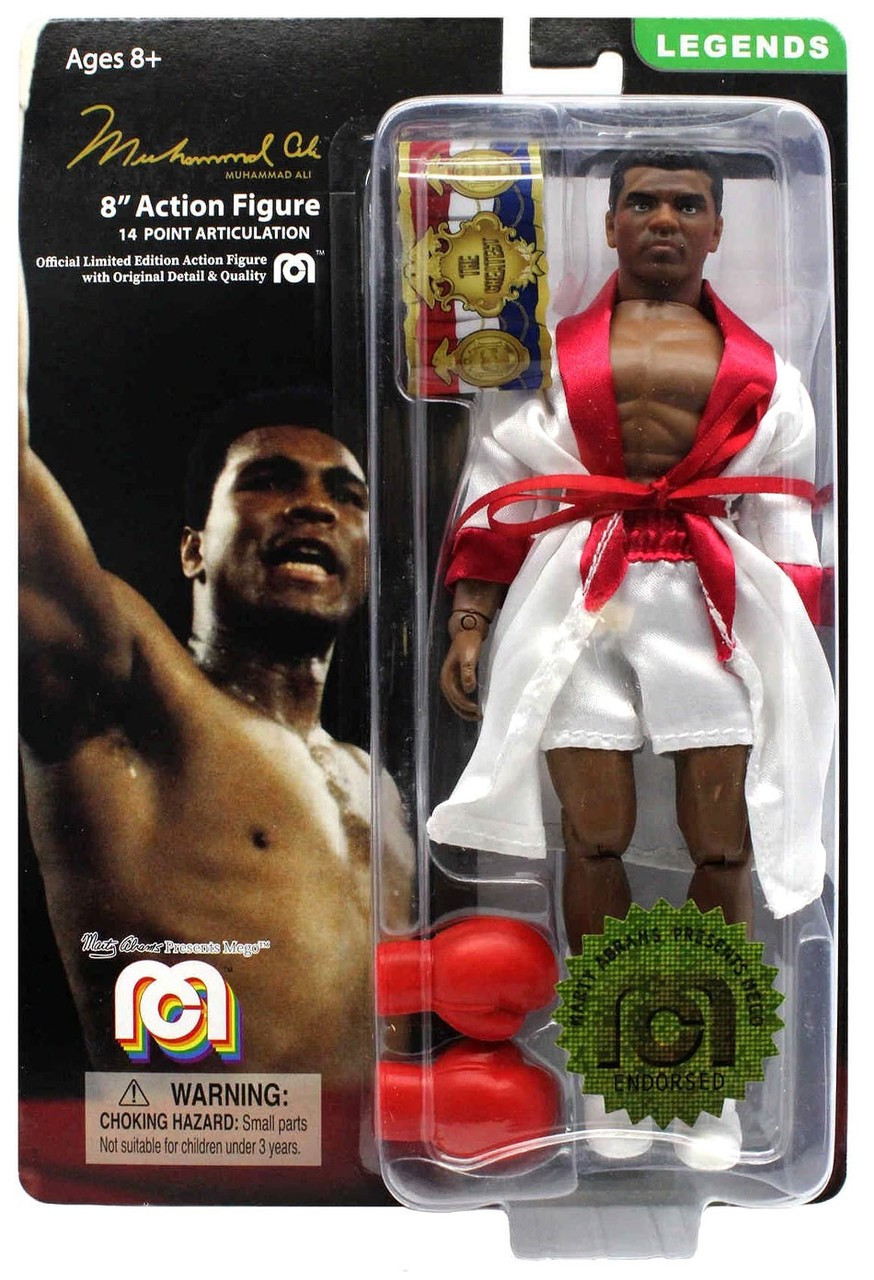 Muhammad Ali Legends Muhammad Ali 8 Action Figure Mego Corp - ToyWiz