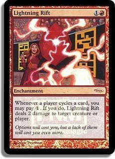 Magic The Gathering Friday Night Magic Single Card Promo Lightning Rift ...