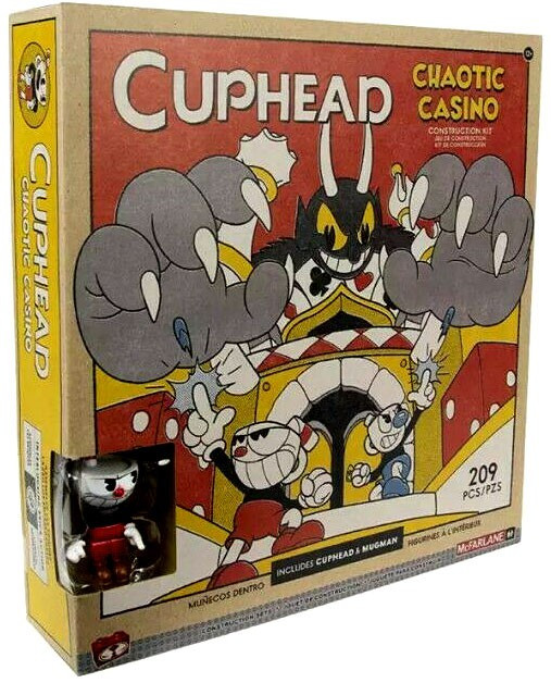 McFarlane Toys Cuphead Chaotic Casino Large Construction Set - ToyWiz