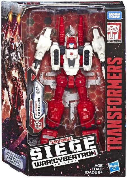Transformers Generations Siege War for Cybertron Trilogy Six-Gun Deluxe ...
