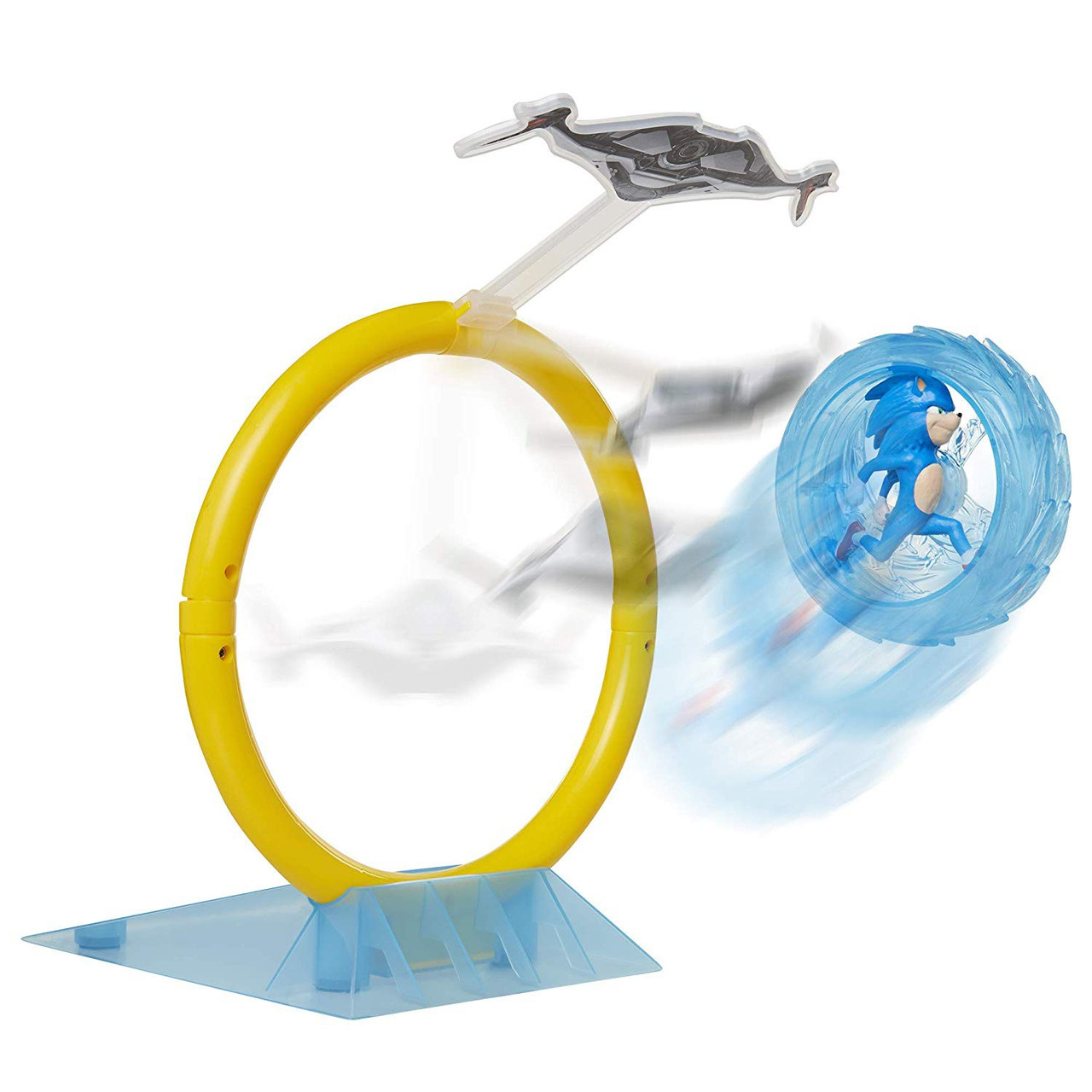 Sonic The Hedgehog Spin Dash Sonic Rev Launch Toy Jakks Pacific - ToyWiz