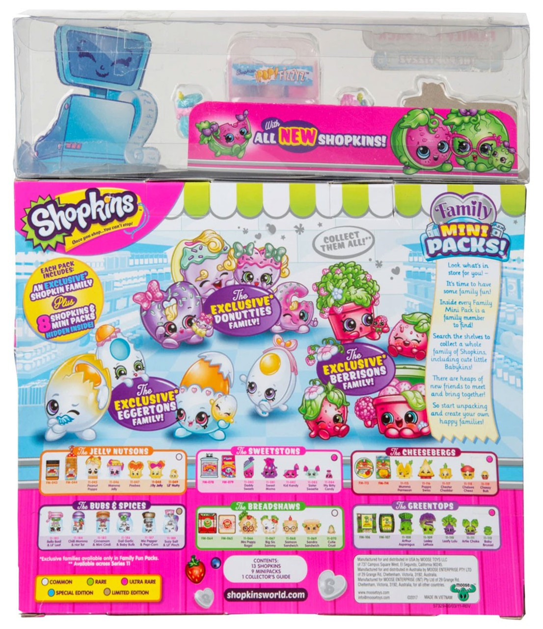 Shopkins Family Mini Packs Season 11 Mini Packs Mega 22-Pack RANDOM ... Shopkins Family Mini Packs Season 11 Mini Packs Mega 22-Pack RANDOM ...