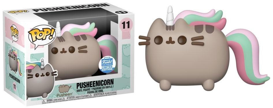 Funko Pusheen POP Animation Pusheenicorn Exclusive Vinyl Figure 11 ...