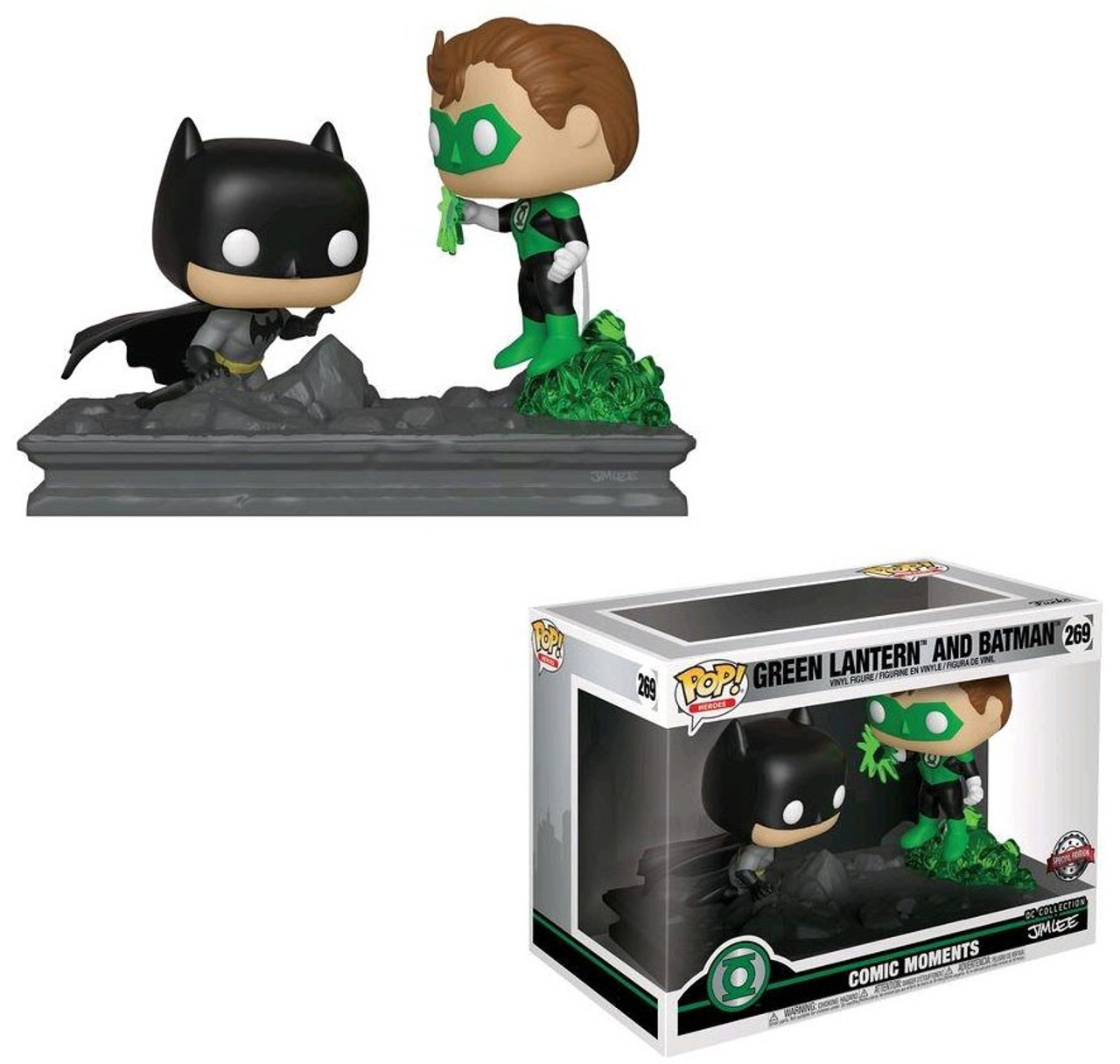 Funko Dc Collection By Jim Lee Pop Heroes Green Lantern Batman