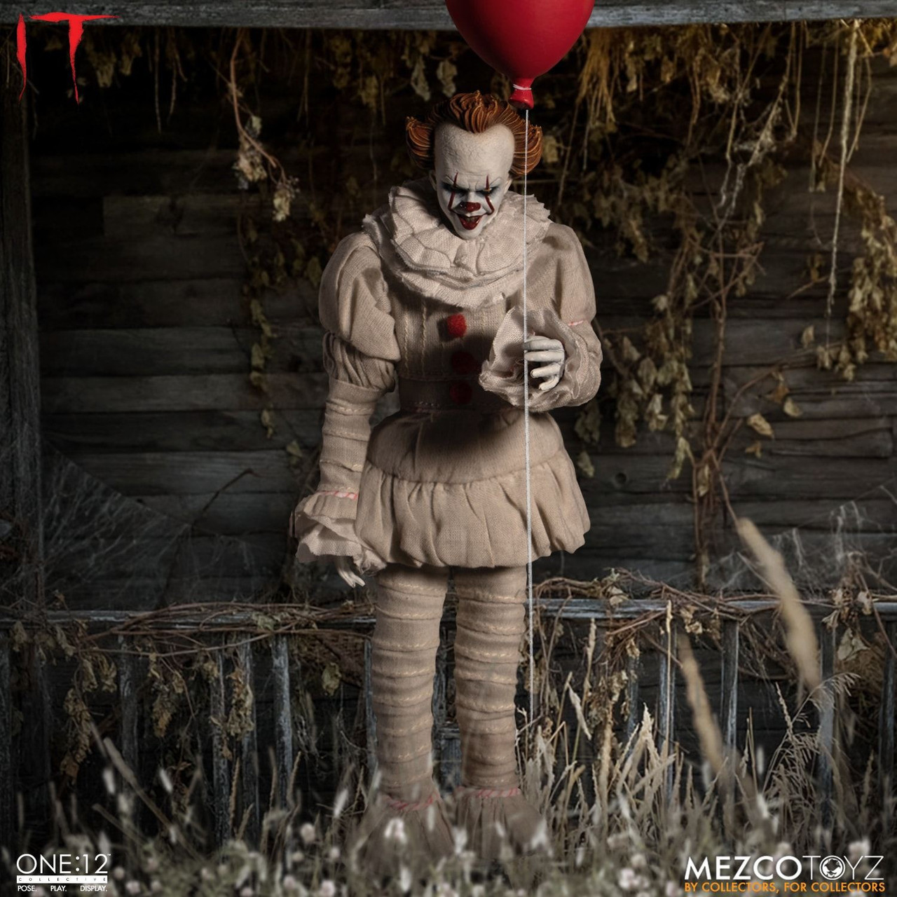 IT One12 Collective Pennywise 112 Action Figure IT Movie 2017 Mezco ...
