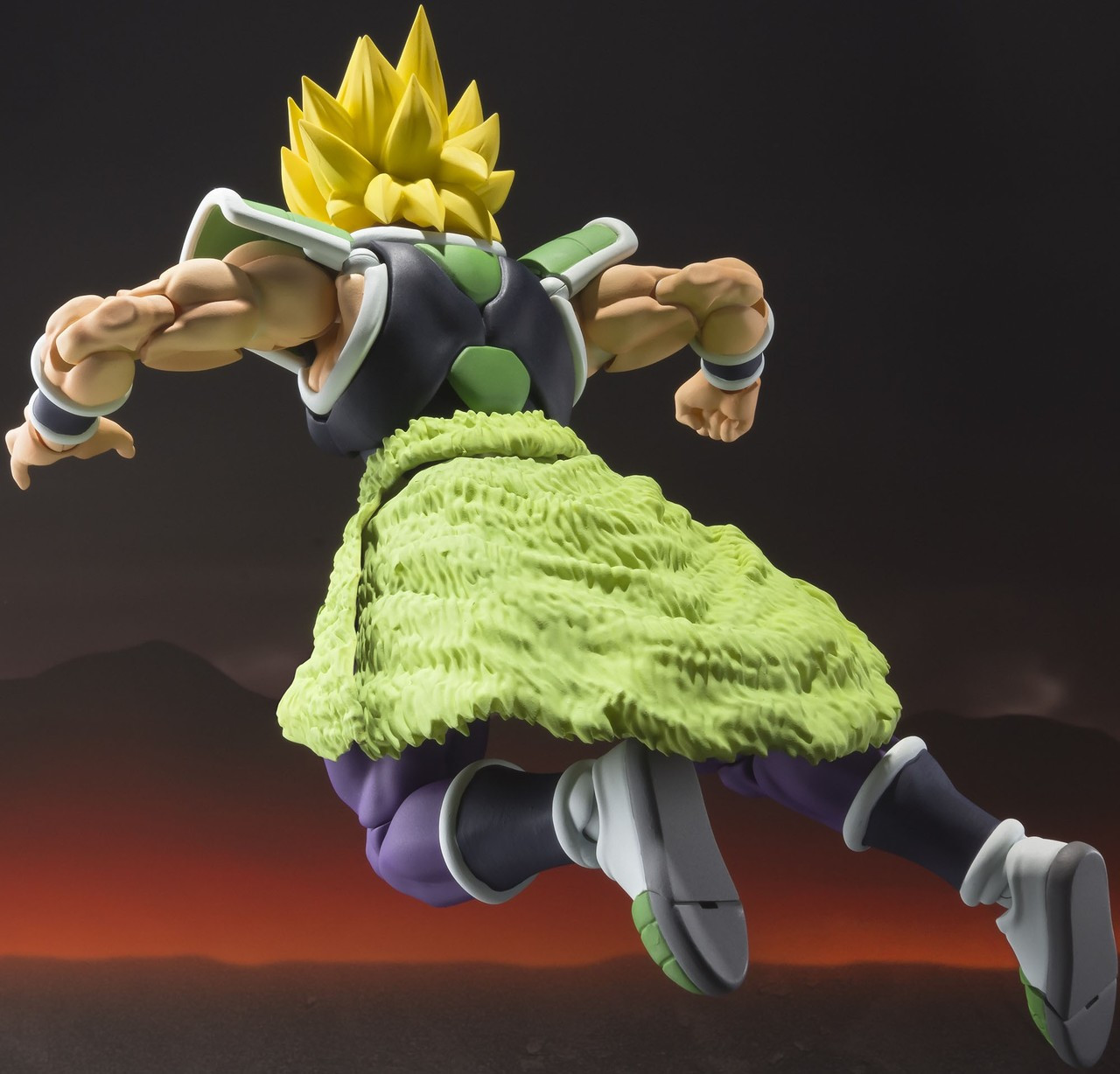 Dragon Ball Super S.H. Figuarts Broly Action Figure Bandai Japan - ToyWiz