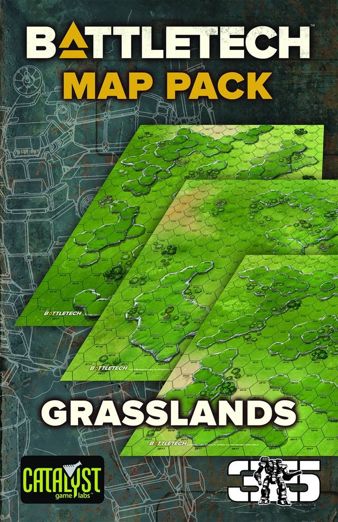 BattleTech Grasslands Map Pack Catalyst Game Labs - ToyWiz