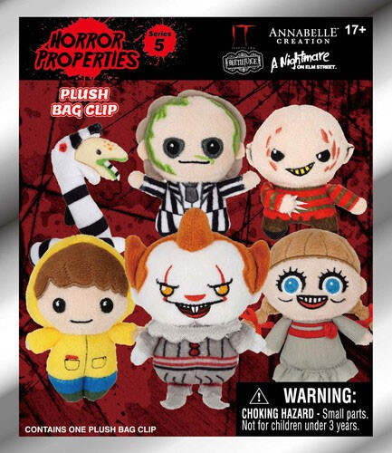 Horror Horror Series 1 Plush Keyring Mystery Pack 1 Random Plush ...