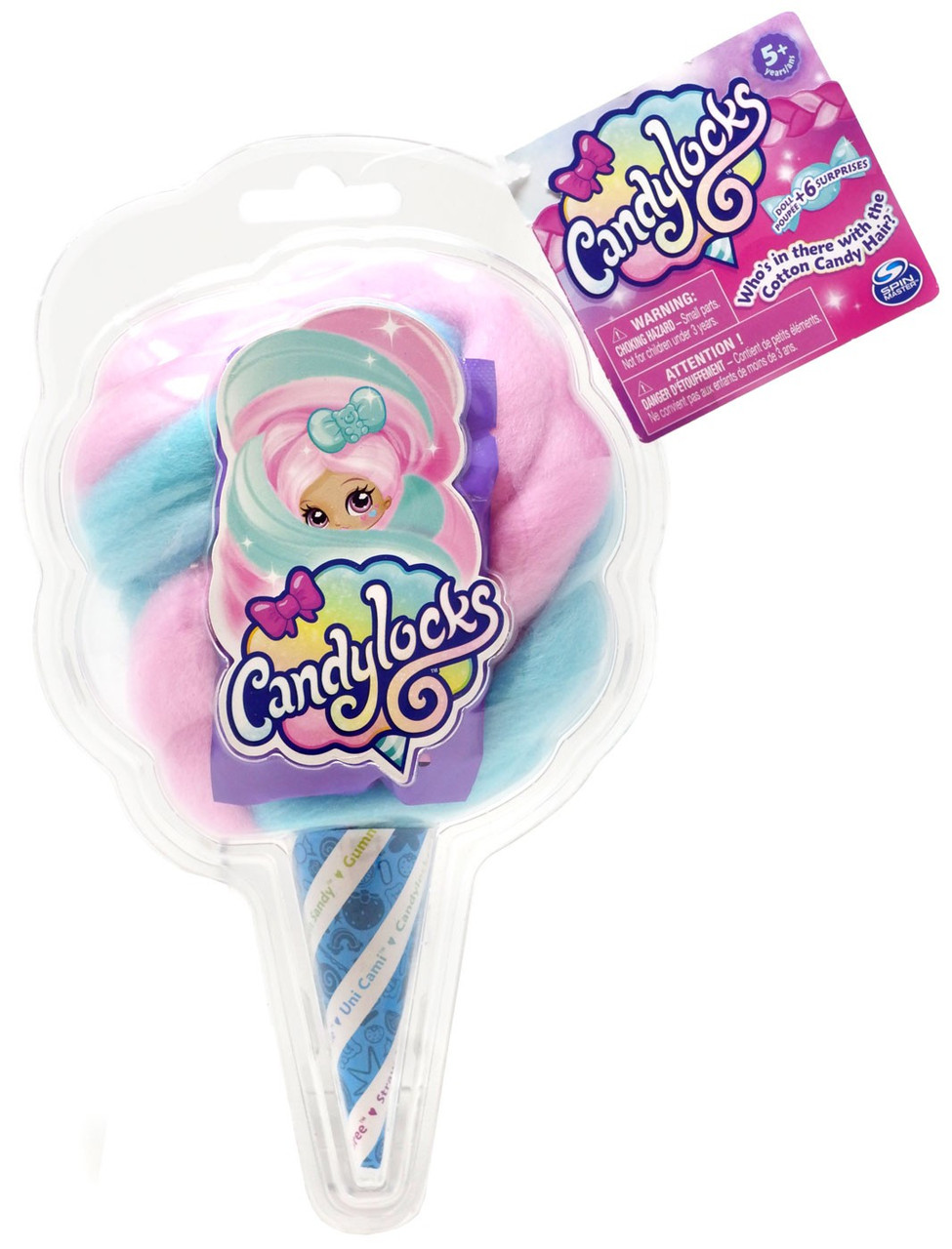 Candylocks Pink Blue Mystery Doll Spin Master - ToyWiz