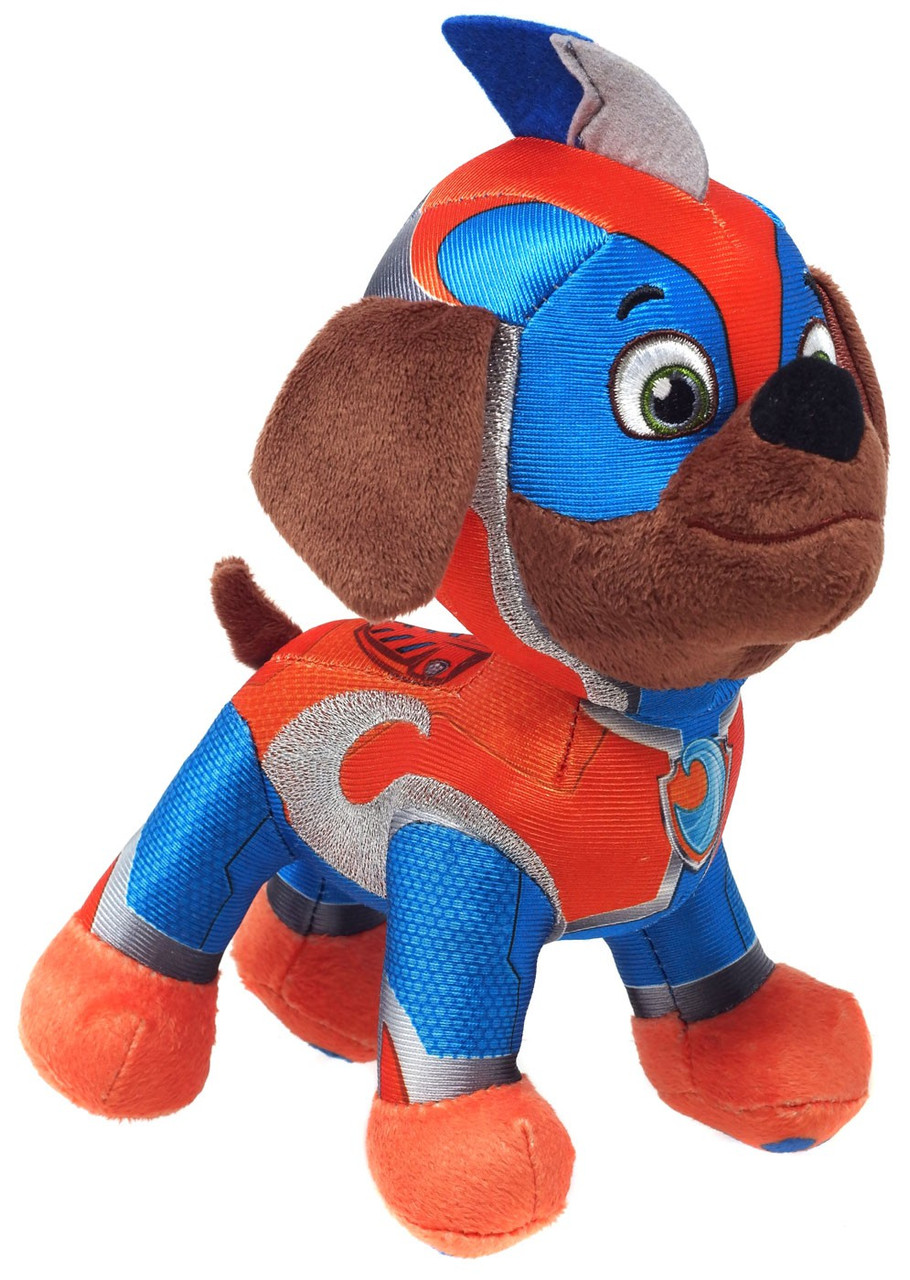 Paw Patrol Mighty Pups Super Paws Zuma Stuffed Animal Plush Inch
