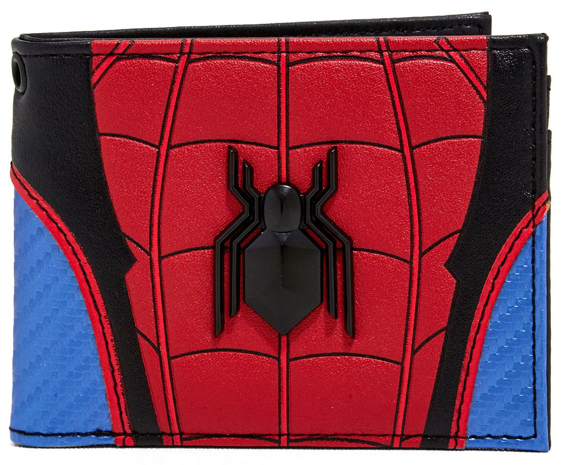 Wallets Marvel Spider-Man Far from Home Red ID & Card Bi-Fold Wallet ...
