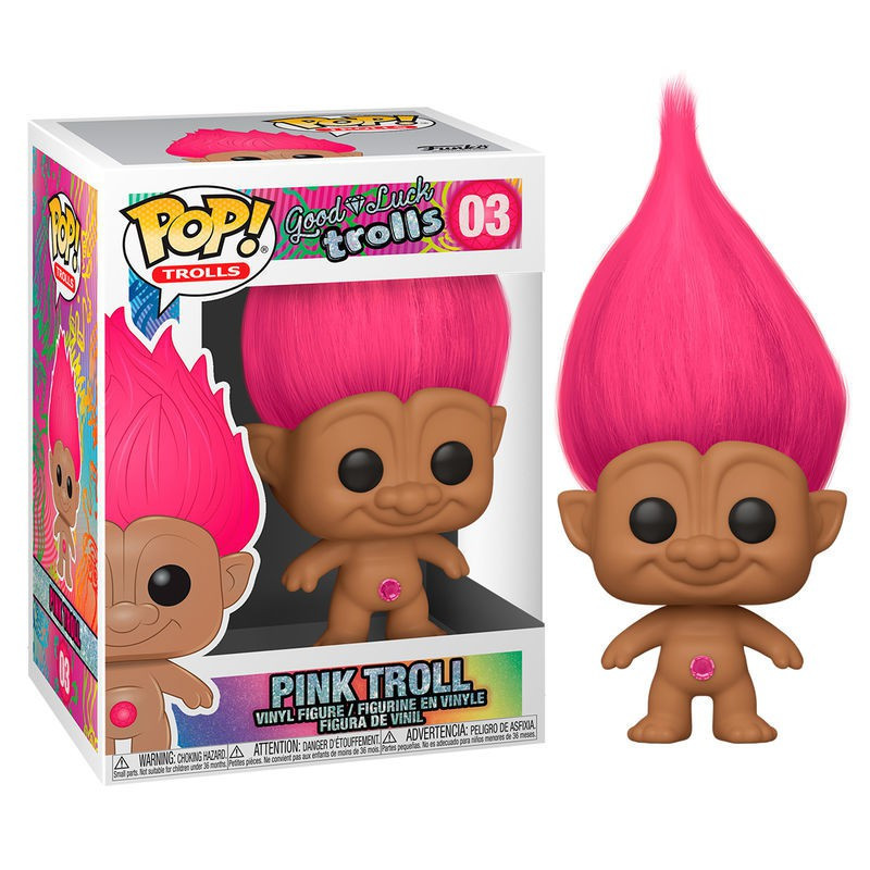 Funko POP Trolls Pink Troll Vinyl Figure 03 - ToyWiz