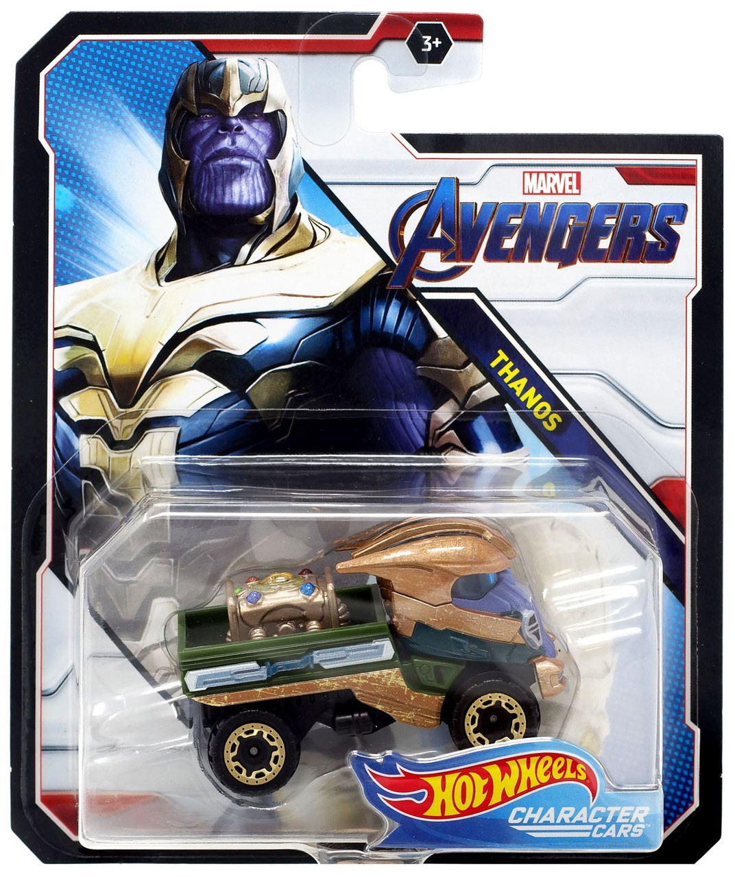 Hot Wheels Marvel Character Cars Thanos Diecast Car Avengers Mattel ...