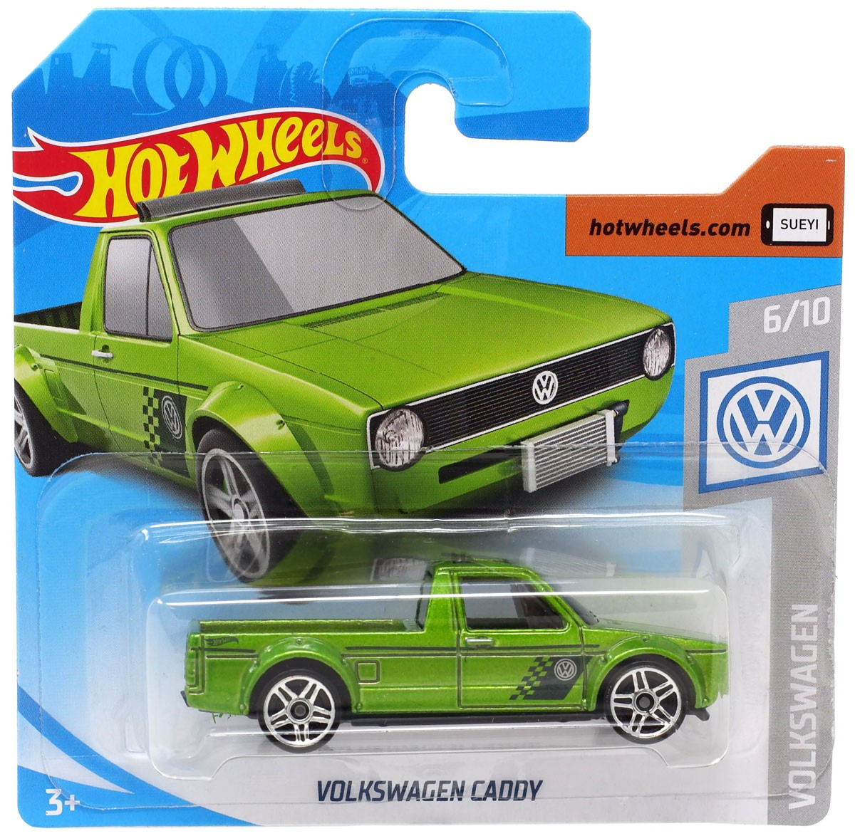 Hot Wheels Volkswagen Caddy 164 Diecast Car FYD59 610 Mattel Toys - ToyWiz