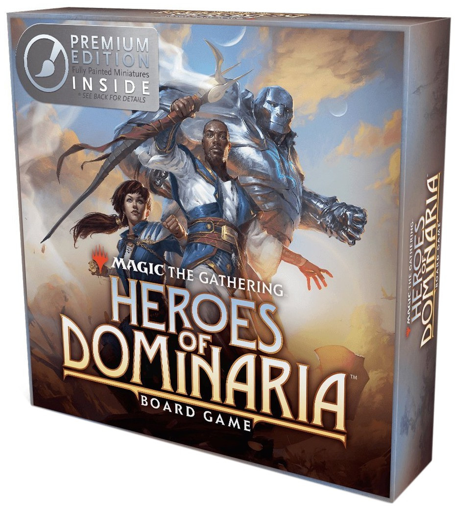 Magic The Gathering Heroes of Dominaria Board Game Premium Edition ...