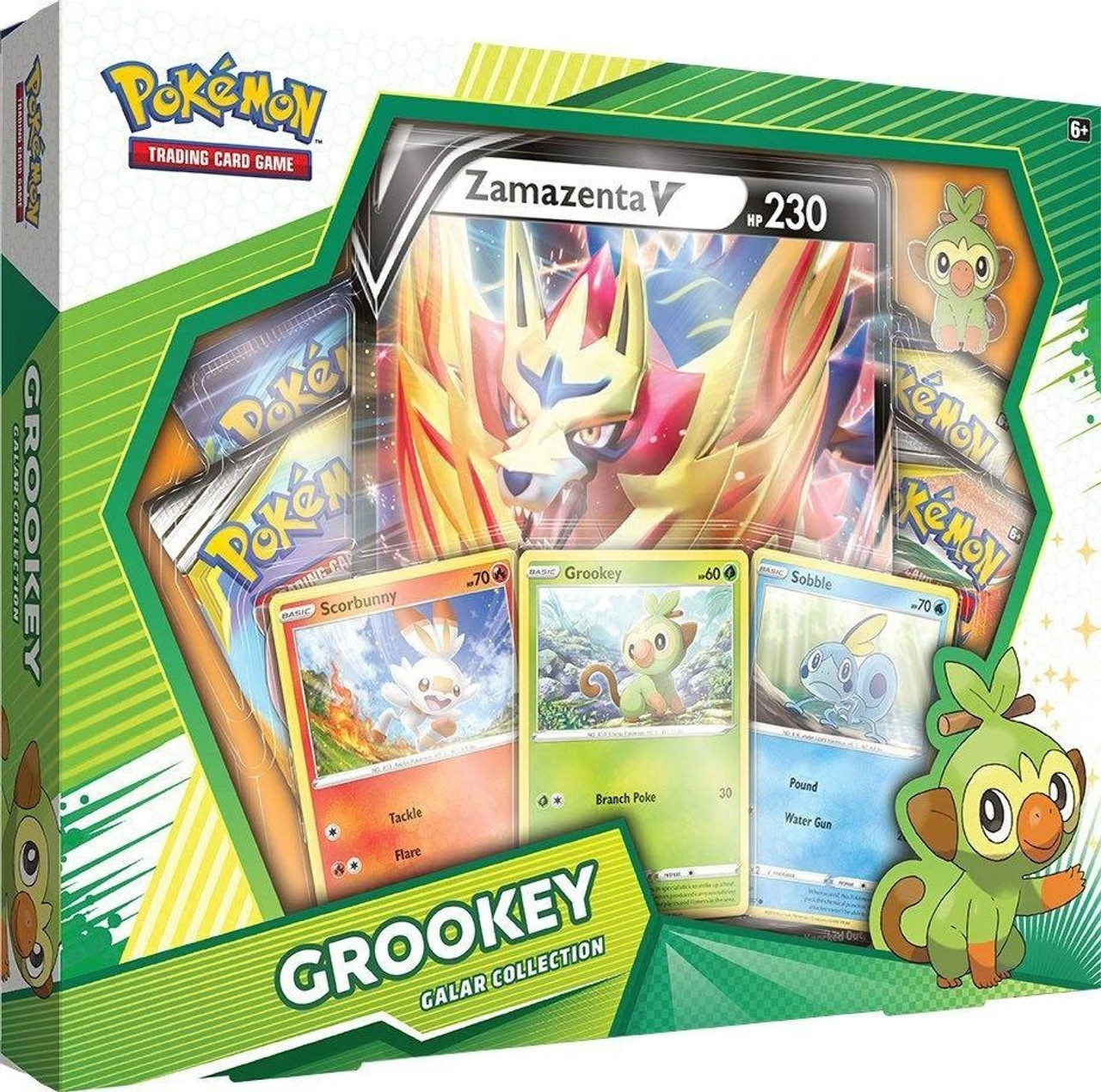 Pokemon Trading Card Game Galar Collection Grookey Box Set Random