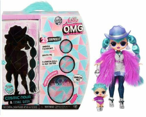 LOL Surprise Winter Disco OMG Cosmic Nova Cosmic Queen Fashion Doll MGA ...