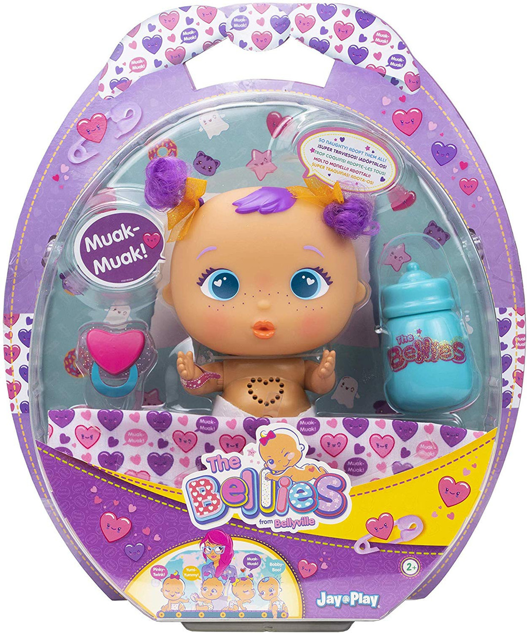 The Bellies Mauk Mauk Doll Jay at Play - ToyWiz