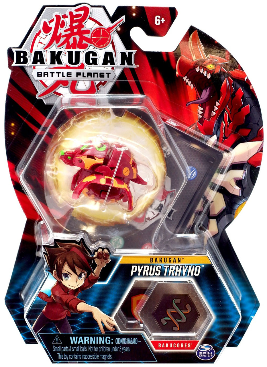 Bakugan Battle Planet Bakugan Single Figure Pyrus Trhyno Toywiz