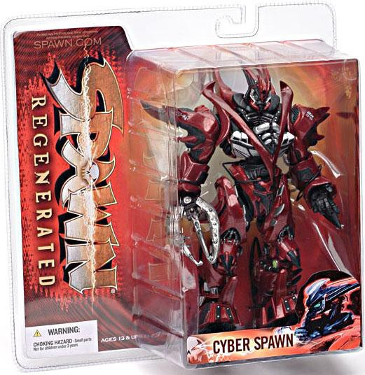 McFarlane Toys Spawn Series 28 Regenerated Cyber Spawn Action Figure ...