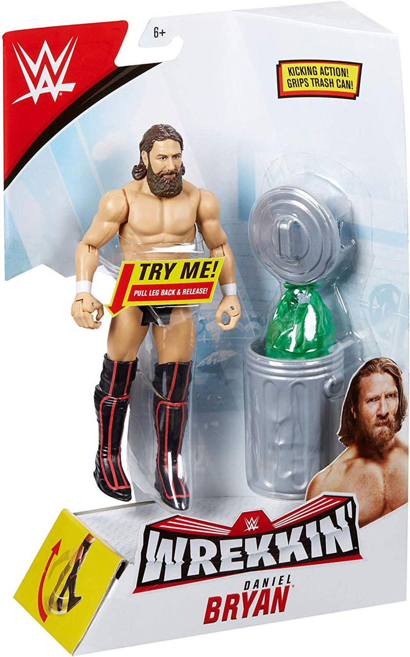 WWE Wrestling Wrekkin Daniel Bryan Action Figure Mattel Toys - ToyWiz