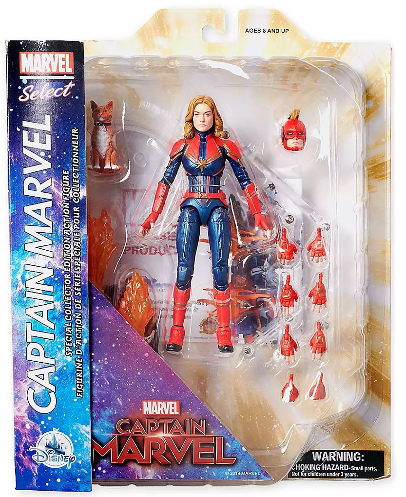 Captain Marvel Marvel Select Captain Marvel Exclusive 7 Action Figure ...