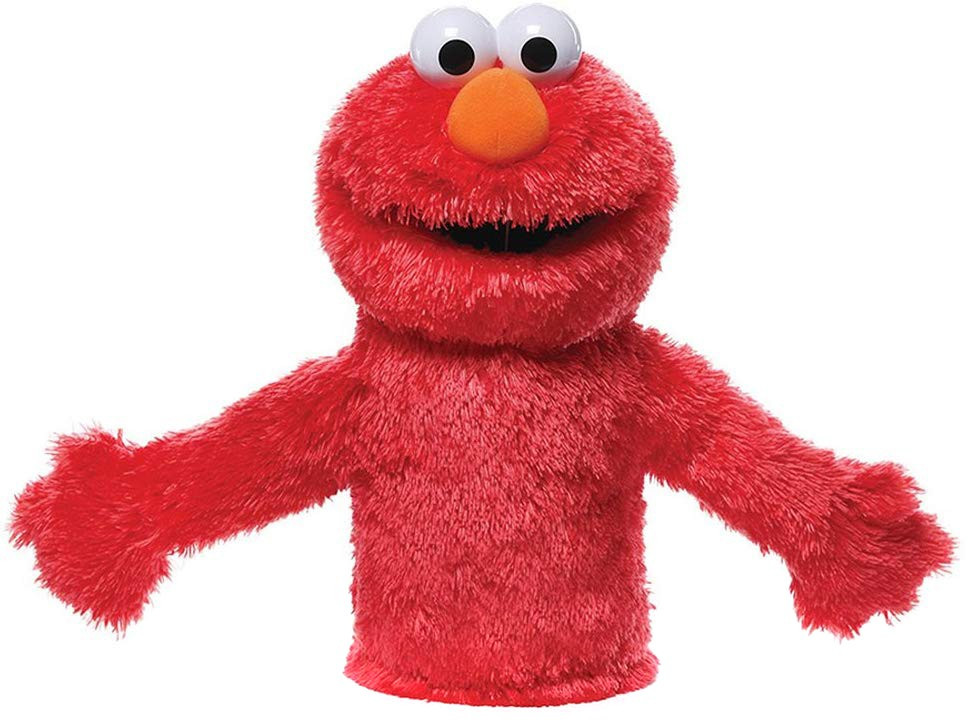 Sesame Street Elmo 11 Hand Puppet Gund - ToyWiz