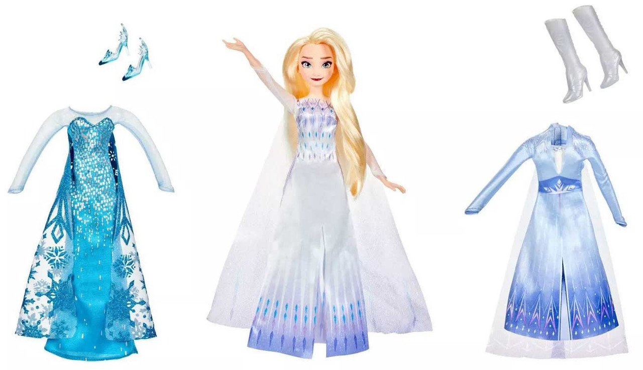 Disney Frozen Frozen 2 Elsas Style Set Exclusive 11 Doll Hasbro Toys ...