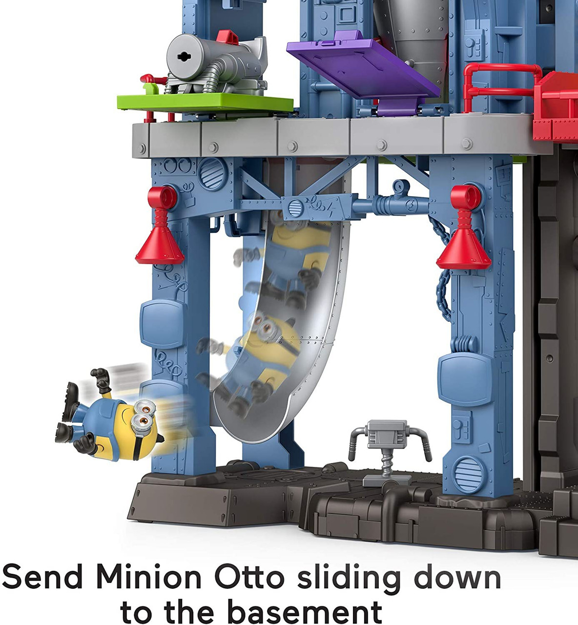 Fisher Price Despicable Me Minions Rise of Gru Imaginext Grus Gadget ...