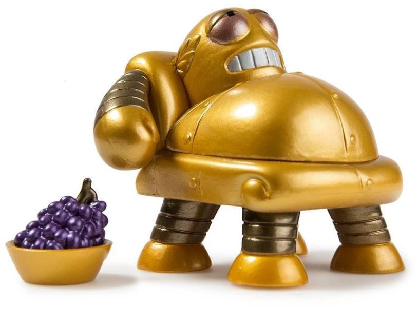 Futurama Universe X Hedonism Bot 224 Mini Figure Loose Kidrobot - ToyWiz