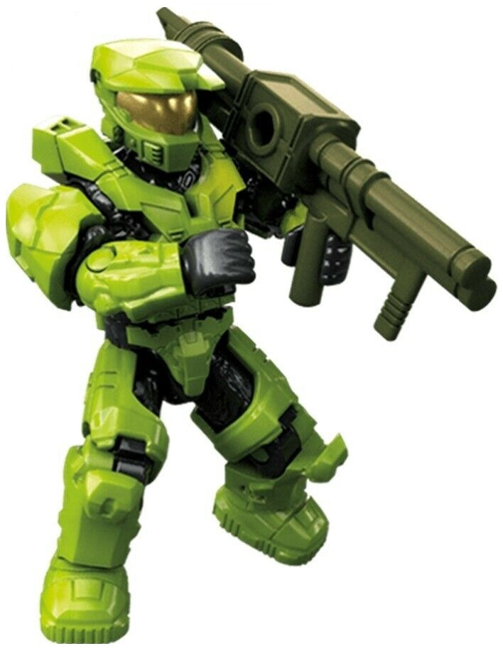 Halo Clash on the Ring Lime Green Spartan Mark V Common Minifigure ...