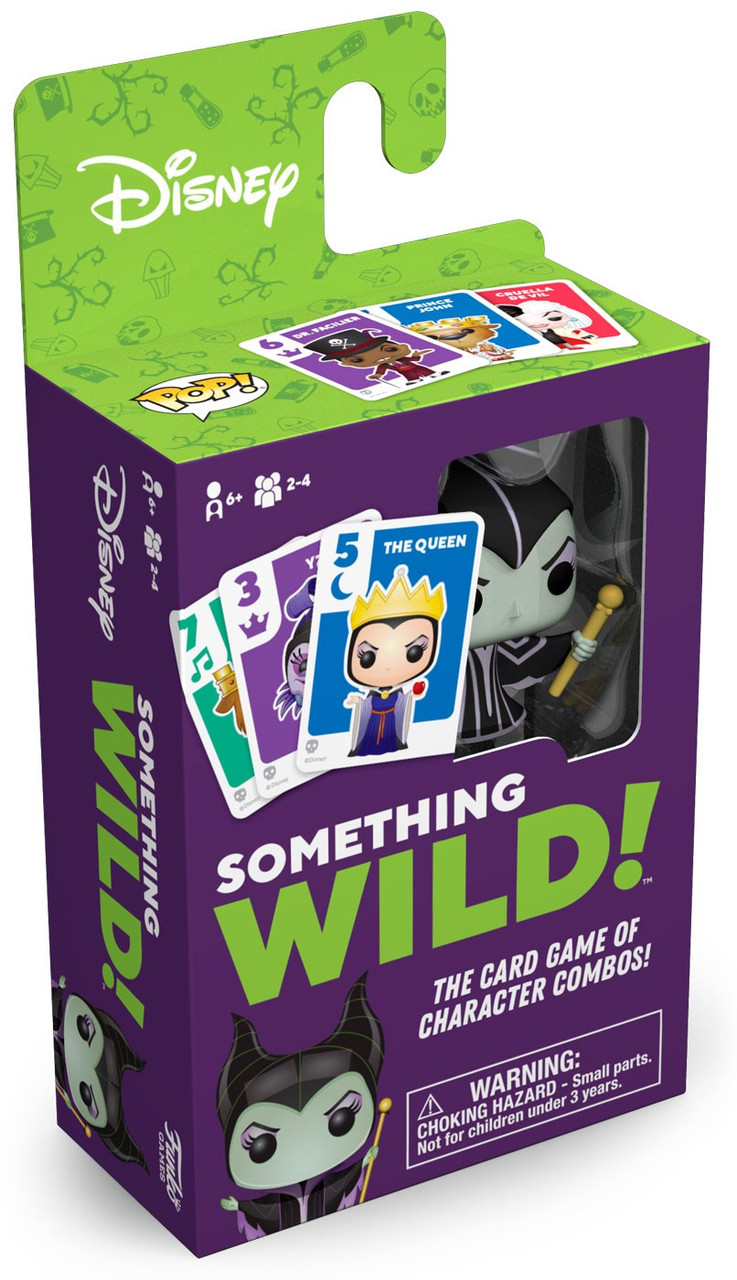 Funko Disney Something Wild Signature Games Disney Villains Family Card ...