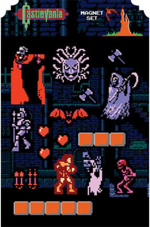 Castlevania Castlevania 1.5 Magnet Set 8-Bit Dark Horse - ToyWiz