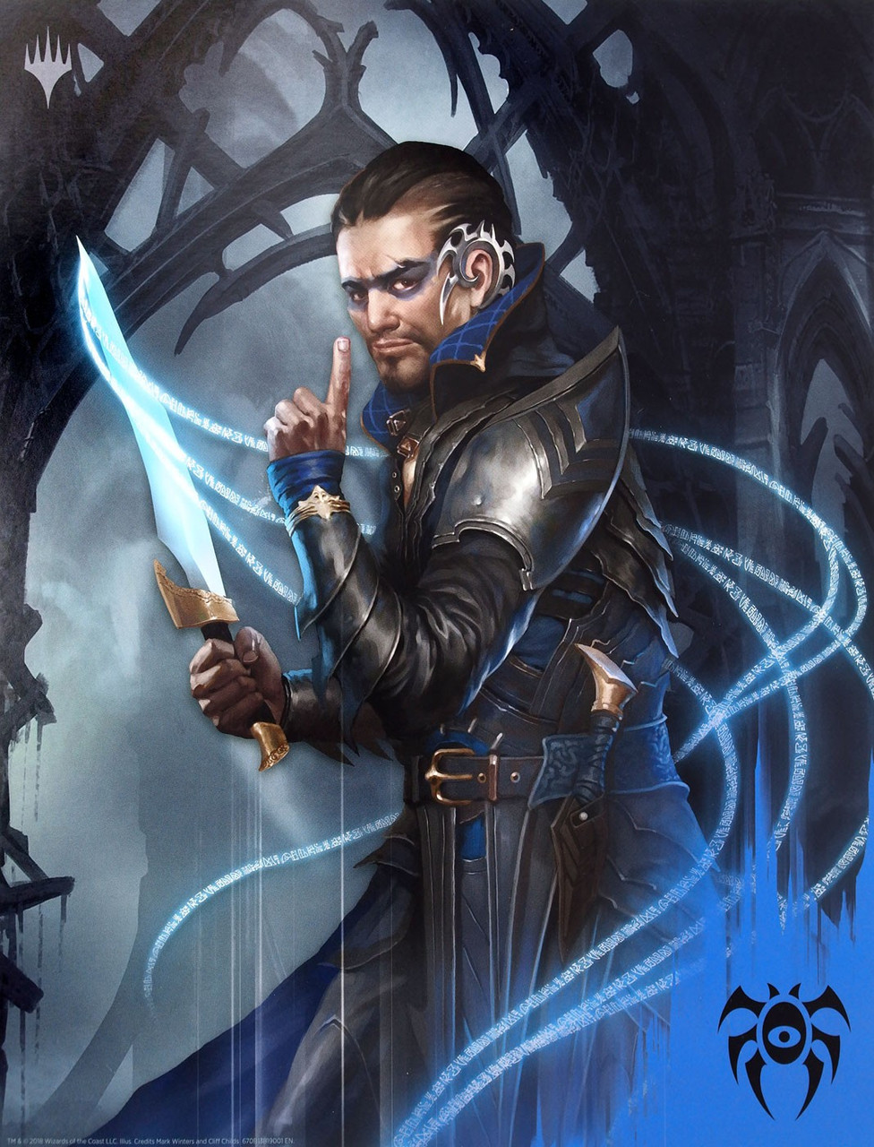 Magic The Gathering Guilds of Ravnica Dimir Poster Wizards of the Coast ...