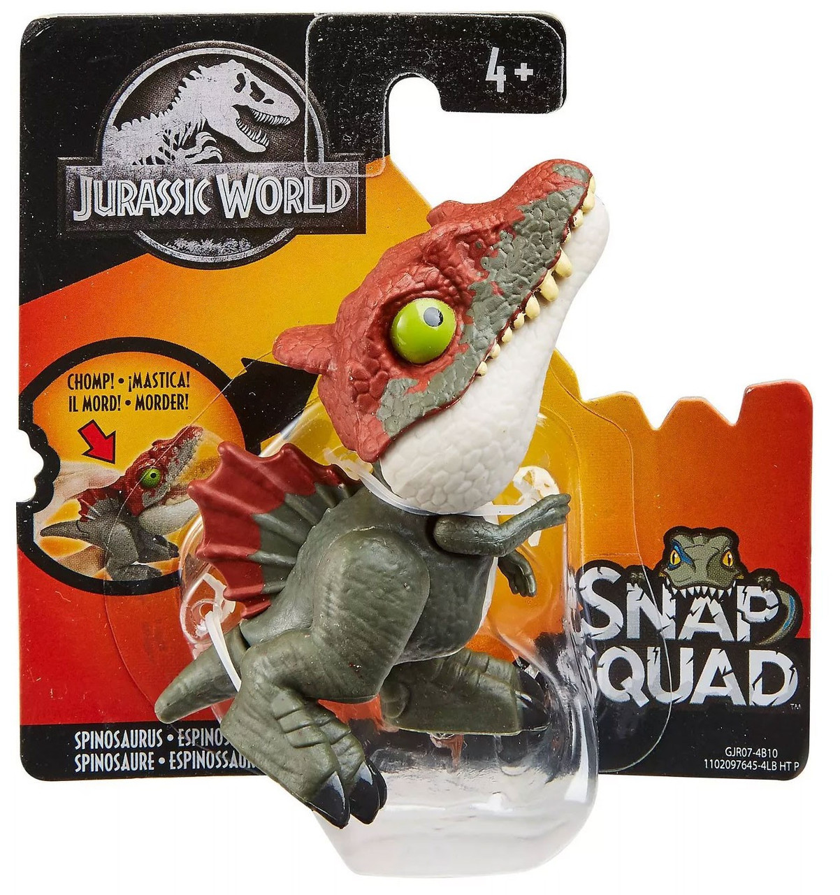 Jurassic World Snap Squad Spinosaurus Mini Figure Mattel Toys - ToyWiz