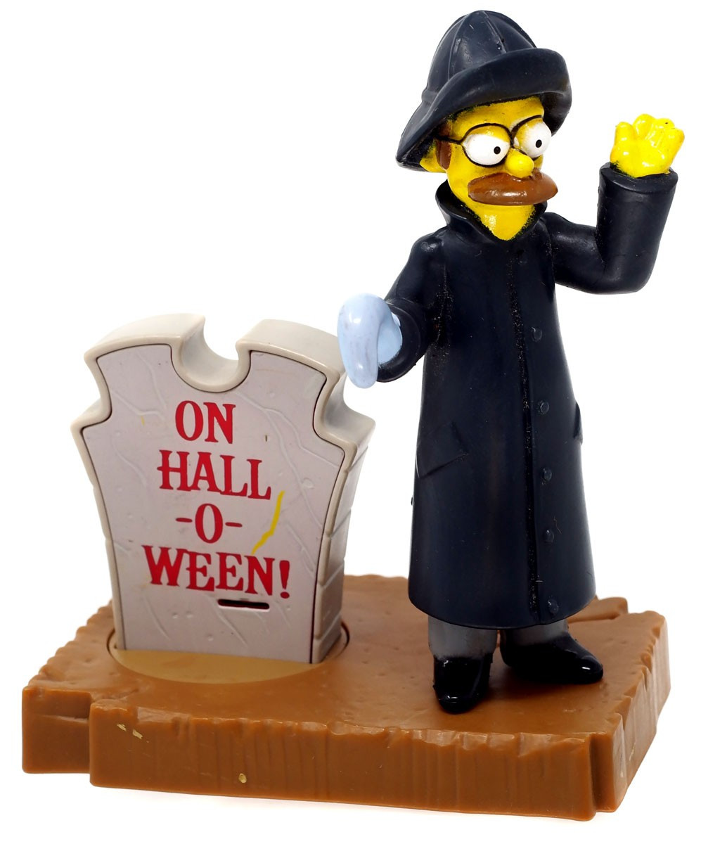 The Simpsons Treehouse of Horror Flanders Happy Meal Toy McDonalds - ToyWiz