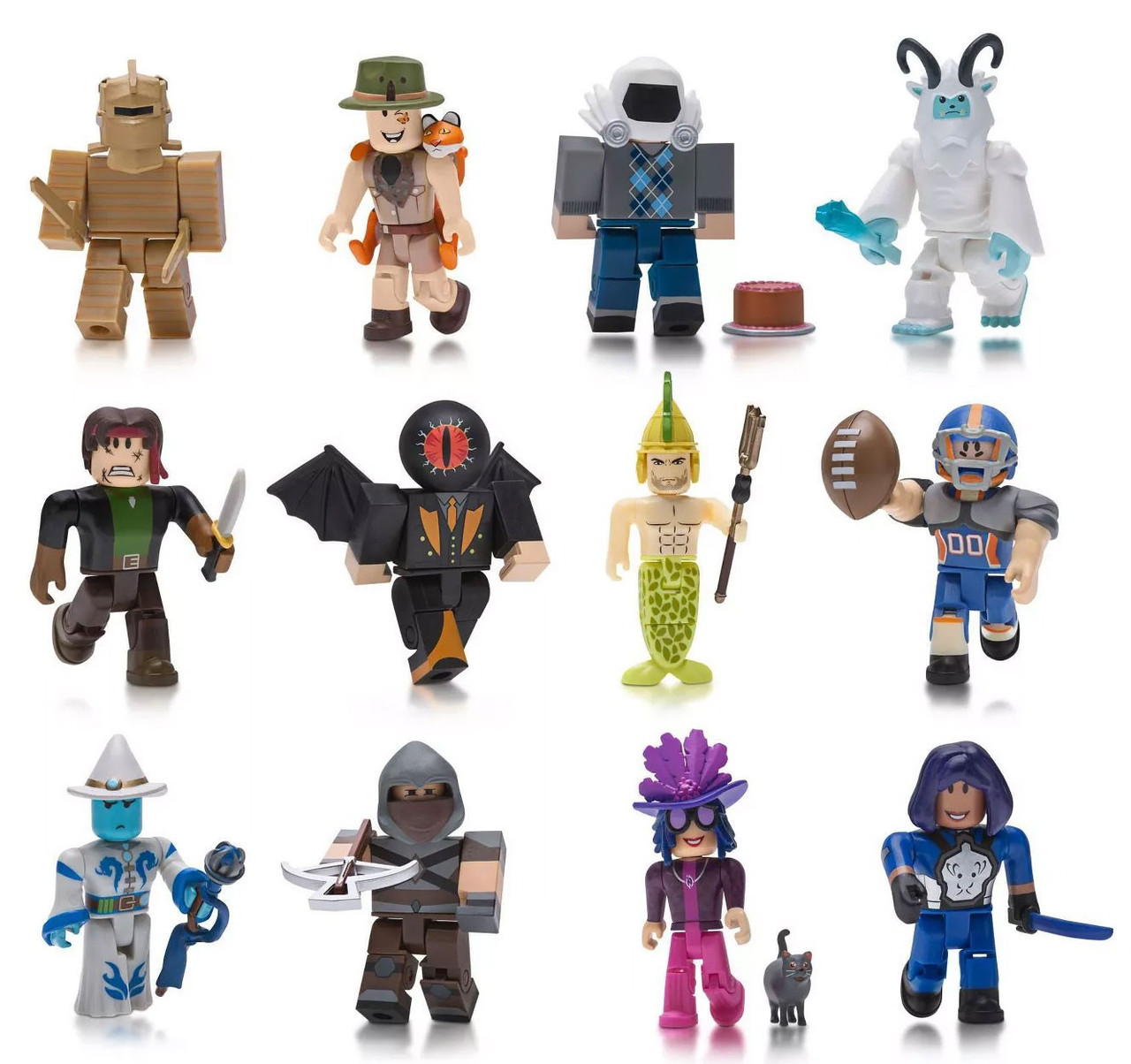Roblox Series 4 Roblox Classics Exclusive 3 Action Figure 12-Pack ...