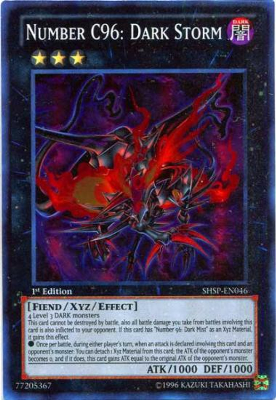 Yugioh Trading Card Game Shadow Specters Single Card Super Rare Number