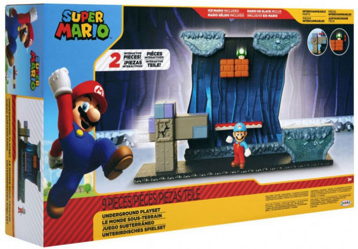World of Nintendo Super Mario Underground 2.5 Playset Jakks Pacific ...