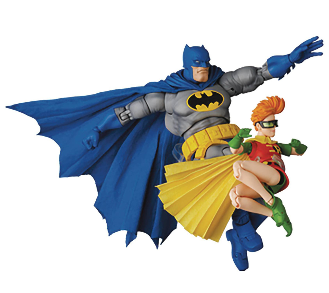 DC The Dark Knight Returns MAFEX Batman Robin 6.2 Action Figure 2-Pack ...