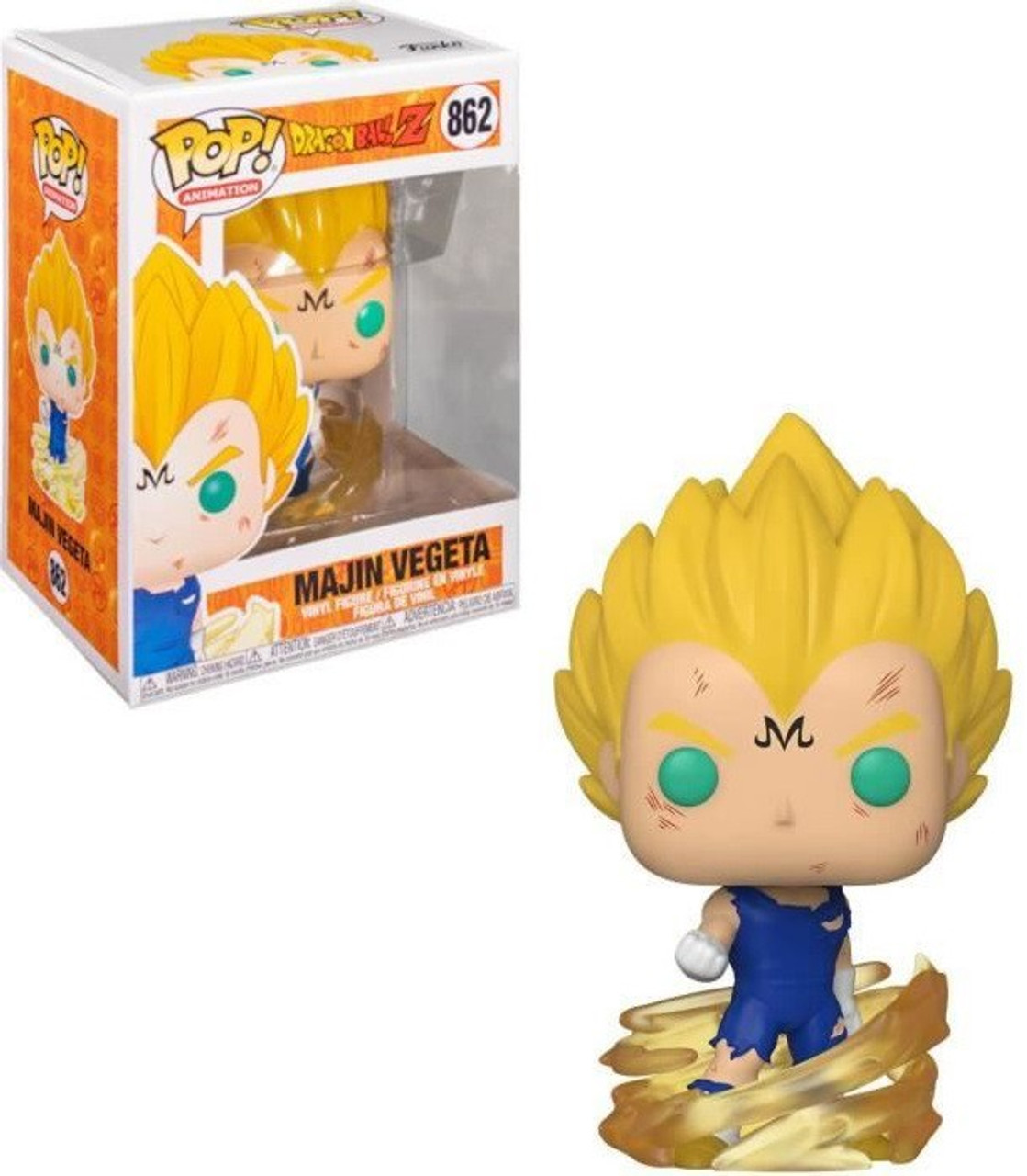 Funko Dragon Ball Z Pop Animation Majin Vegeta Vinyl Figure 862 Toywiz