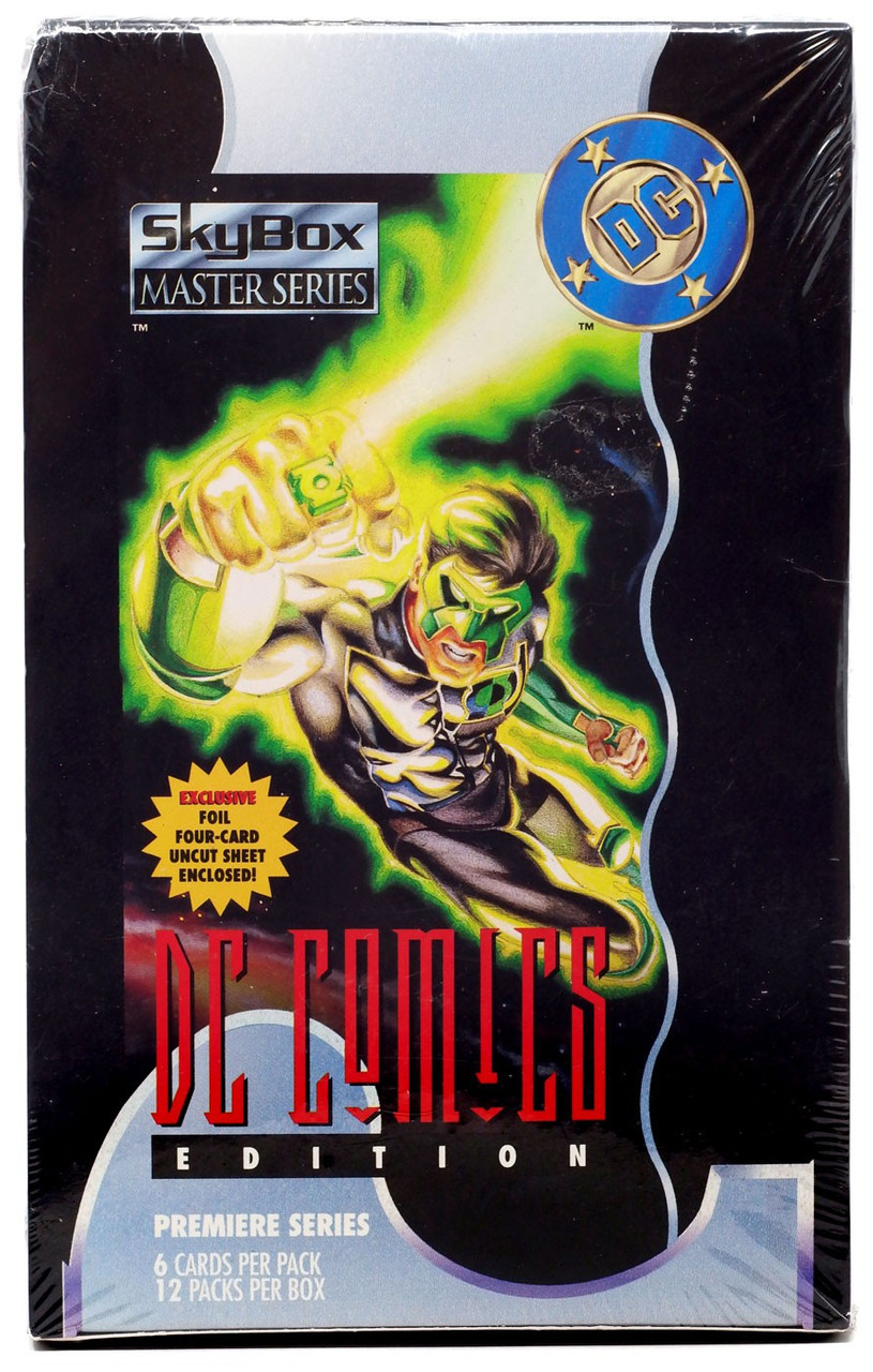 DC Master Series DC Comics Edition Trading Card HOBBY Box 12 Packs ...