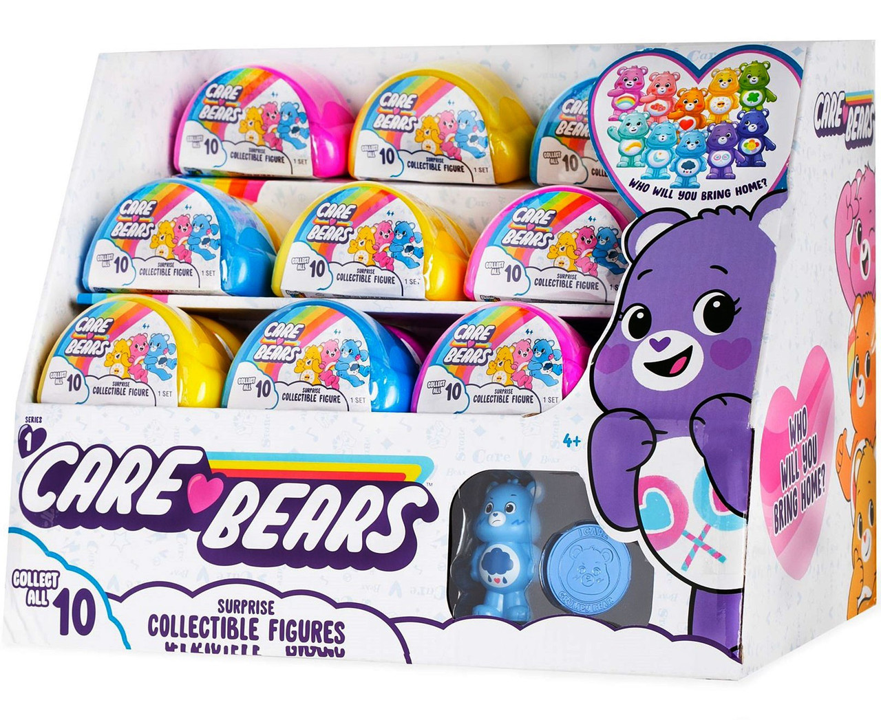 Care Bears Surprise Collectible Figure Mystery Box 15 Packs Basic Fun ...